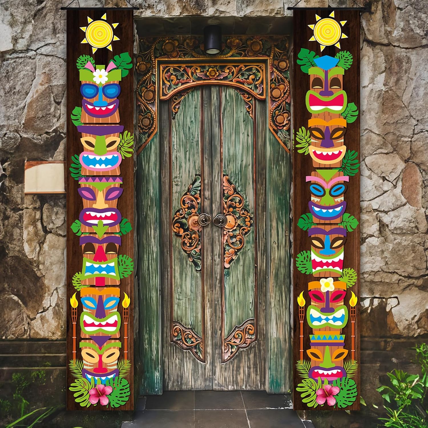 Amazon.com: Luau Party Decorations, Aloha Hawaiian Summer Beach Theme ...