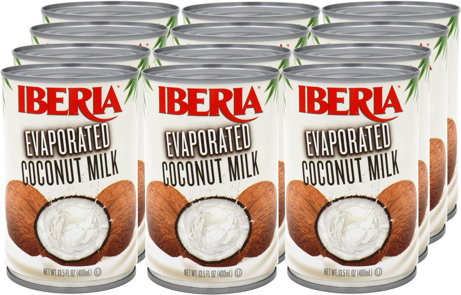 Amazon.com : Iberia Lactose Free Evaporated Coconut Milk, 13.5 Fl Oz ...