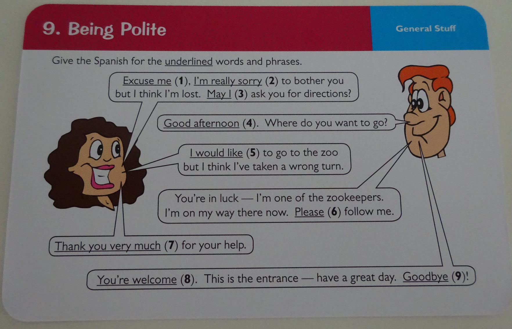 KS3 Spanish: Vocabulary Practice Question Cards: for Years 7, 8 and 9 ...