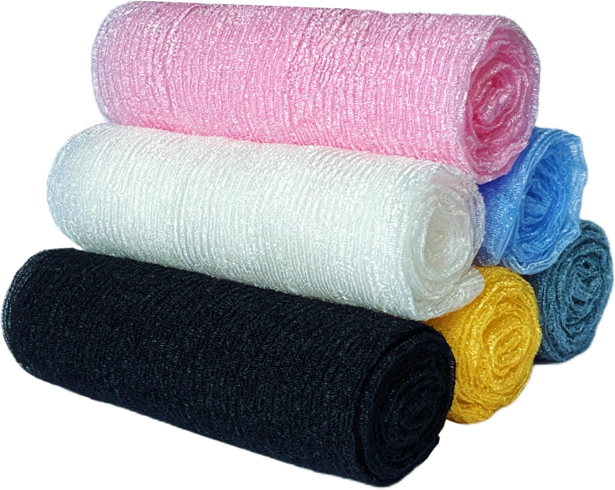 Amazon.com: Japanese Washcloth Exfoliating Towel Sponge Loofah for Body ...