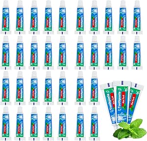 Amazon.com: 0.176 oz Bulk Travel Size Toothpaste,30 Tubes 5 Grams Extra ...