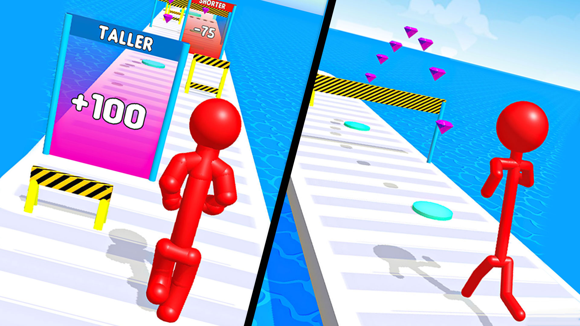 Tall Man Runner 3D Grow Run Challenge: Stickman Run Tall & Wide Taller ...