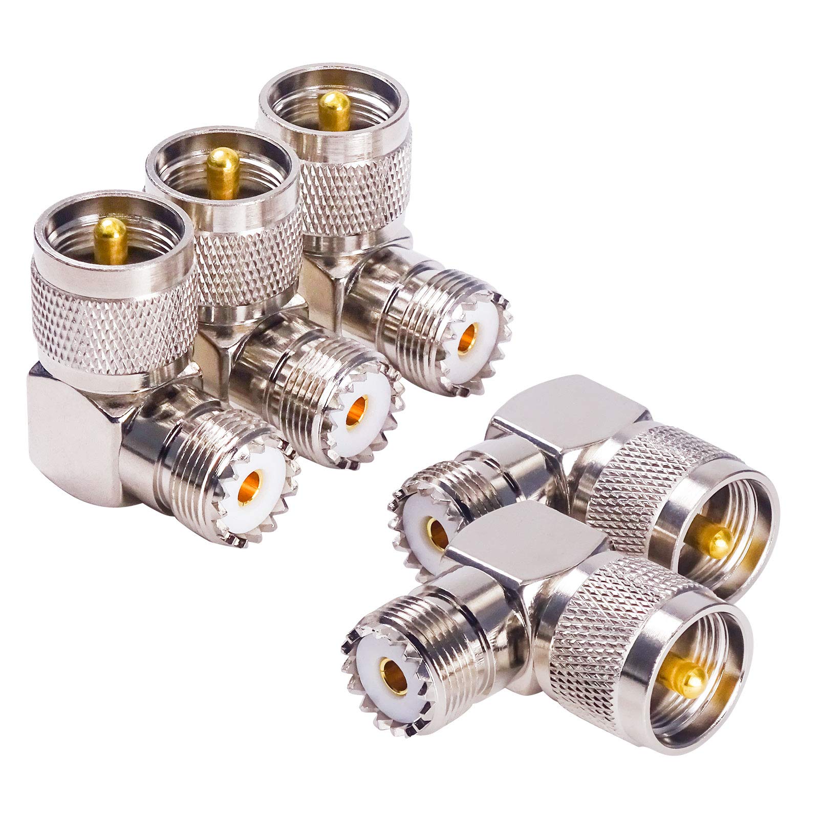 Snapklik.com : UHF PL259 Male To SO239 Female Coax Coaxial Connector ...