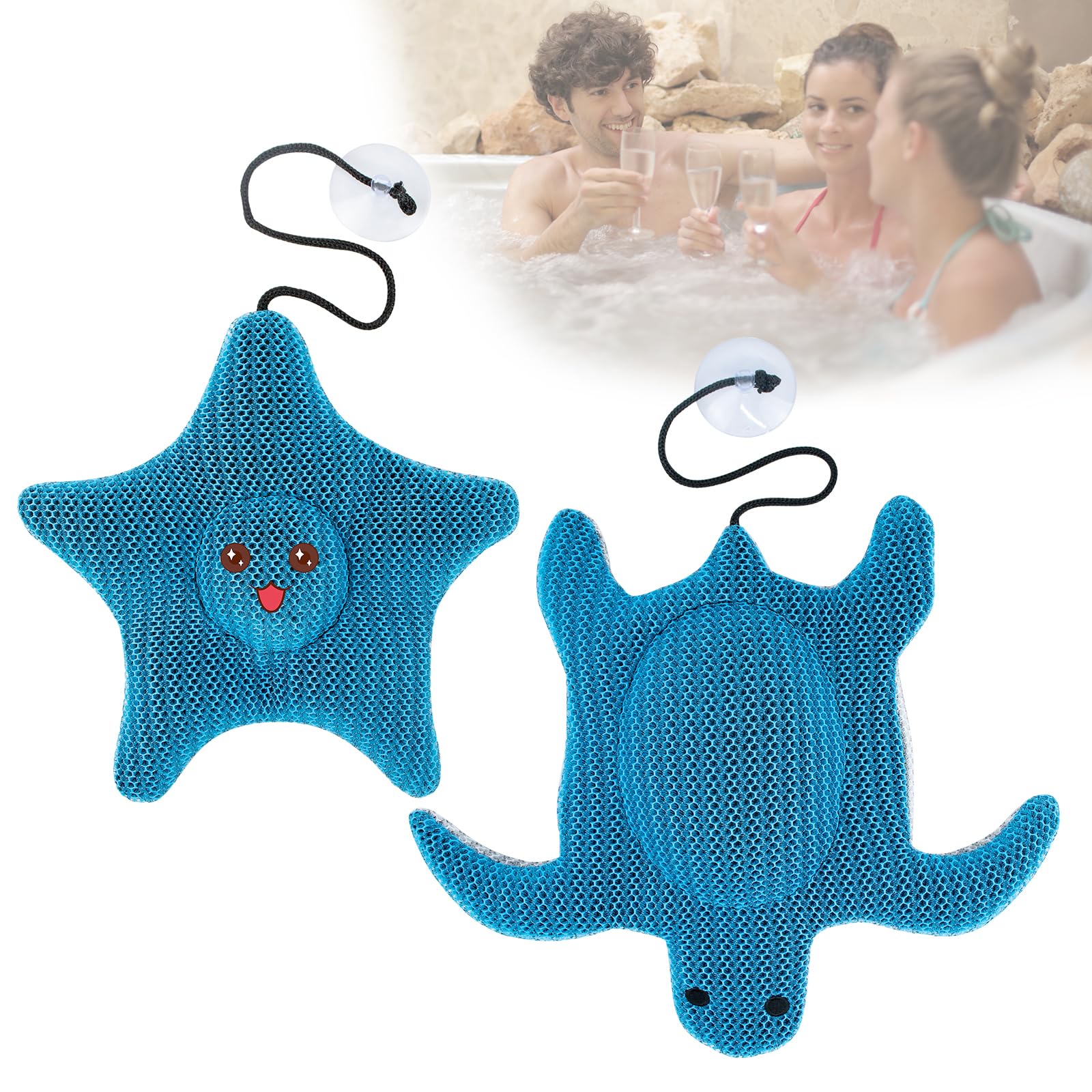 Hot Tub Scum Absorber for Spa Hot Tub, Reusable Spa & Pool Scum Bug ...