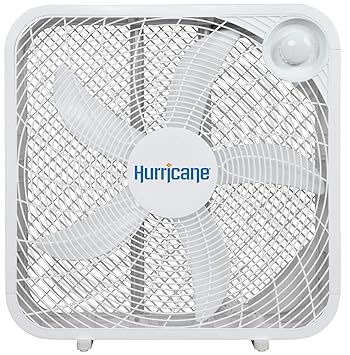 Floor Fan , Classic 20 Inch Box Fan : Hurricane Box Fan - 20 Inch ...