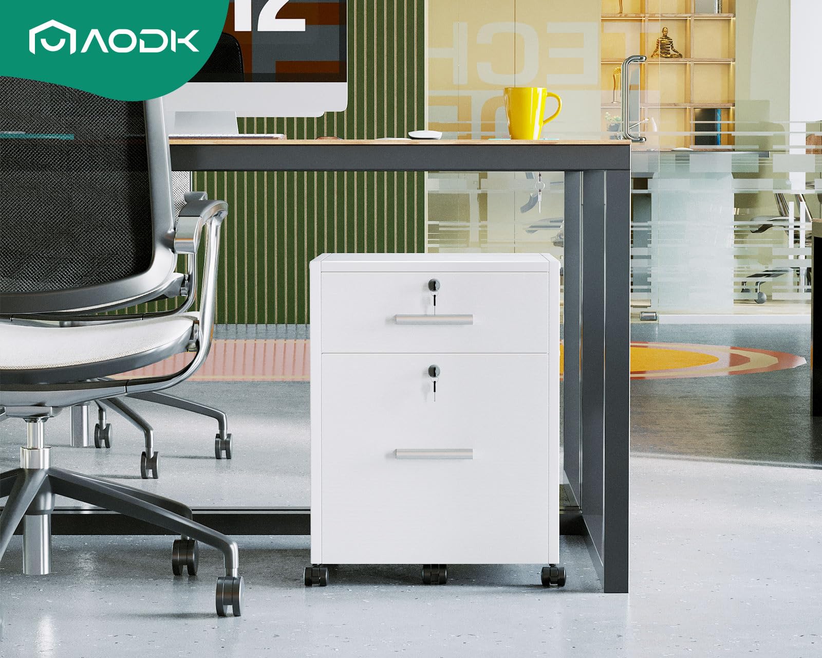 Snapklik.com : AODK File Cabinet For Home Office, Fully Assembled