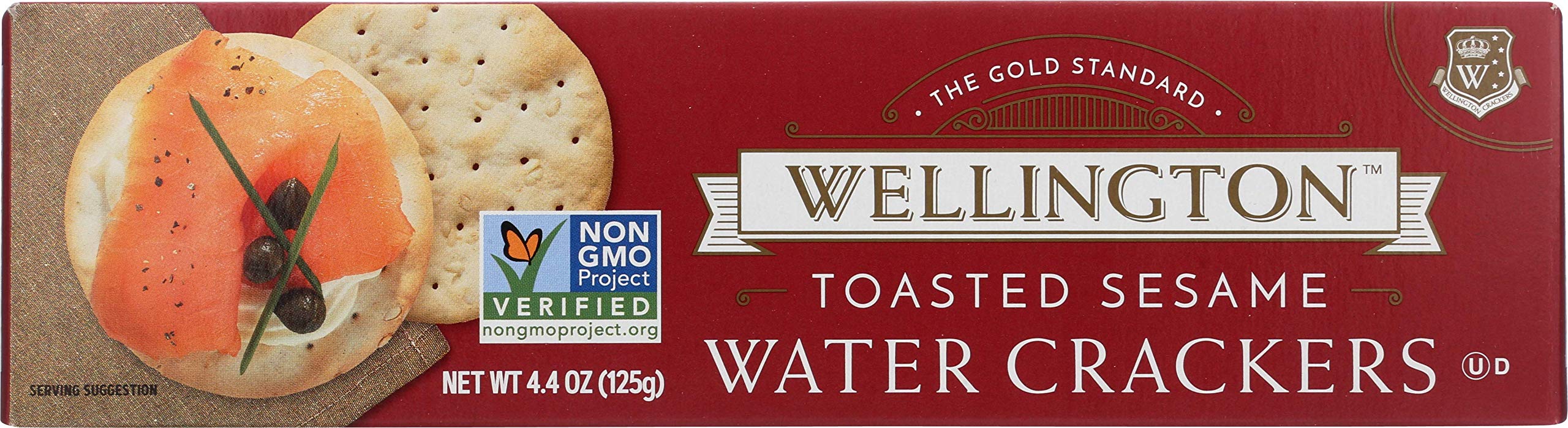 Amazon.com: Wellington Toasted Sesame Water Crackers, 4.4-Ounces (Pack ...