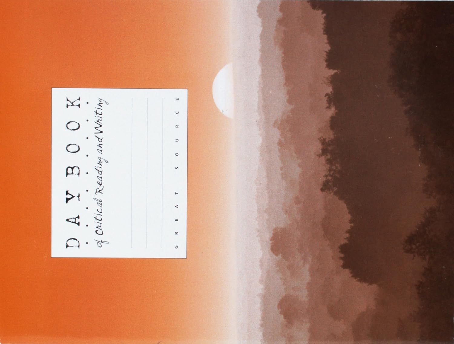 Amazon.com: Daybook of Critical Reading and Writing, Grade 8: ...