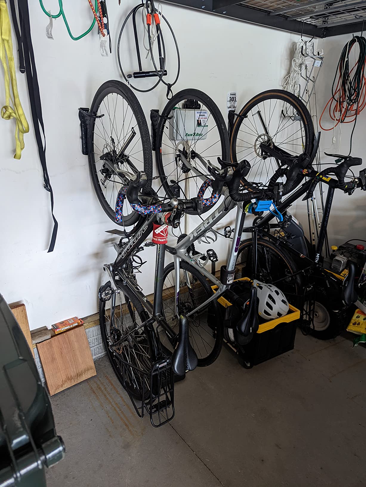 $5/mo - Finance Wallmaster Bike Rack Garage Wall Mount Bicycles 2-Pack ...