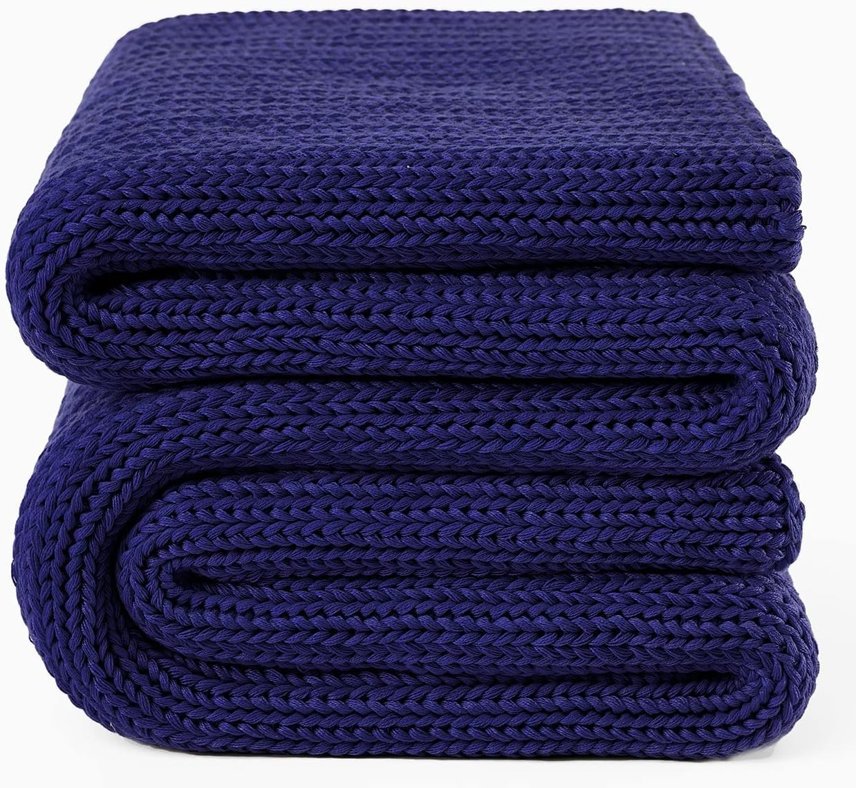 Amazon.com: Bearaby Cotton Hand-Knit Weighted Blankets for Adults ...
