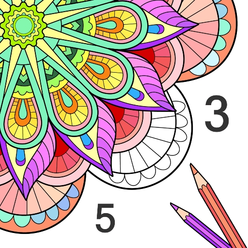 Mandala Color by Number Book - App on Amazon Appstore