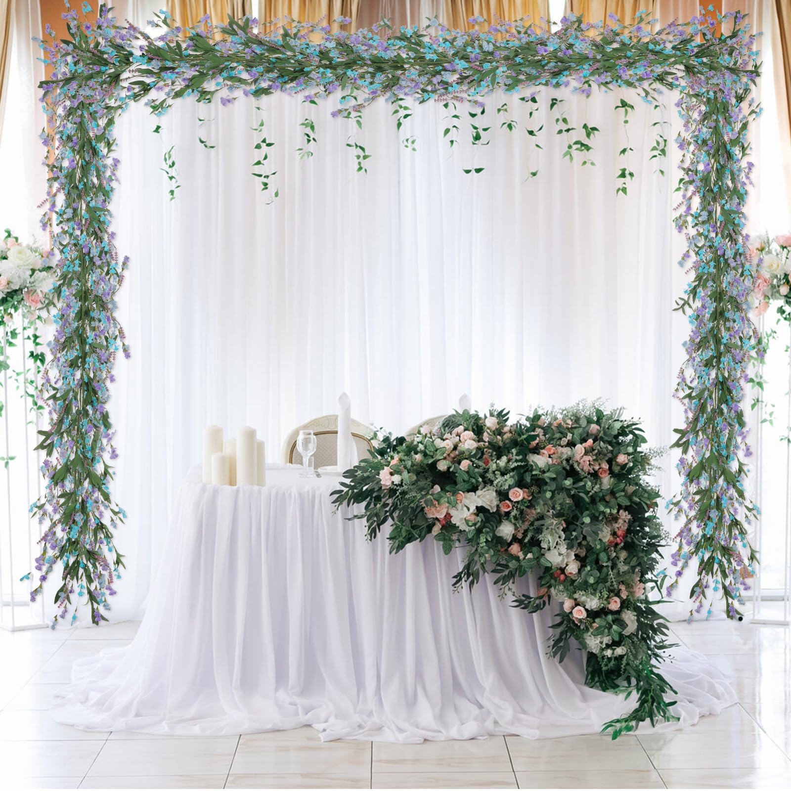 Flower Backdrop Garland