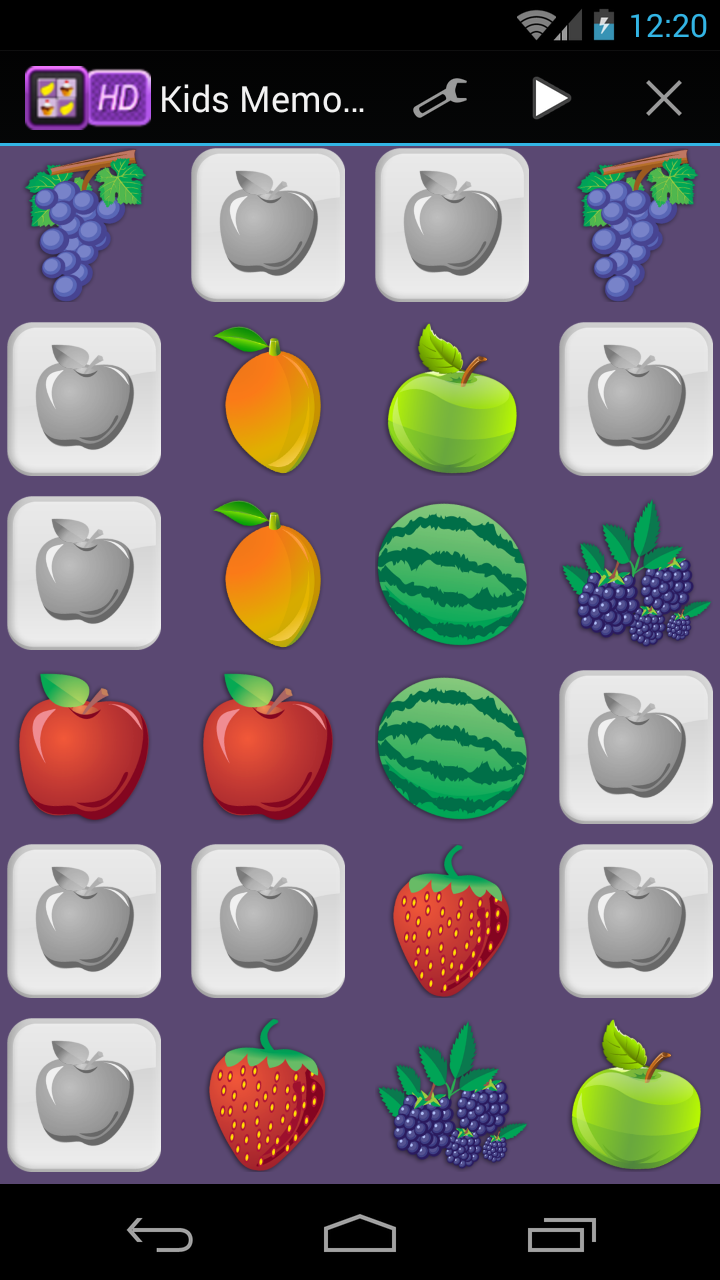 Kids Memory - Match & Learn - App on Amazon Appstore