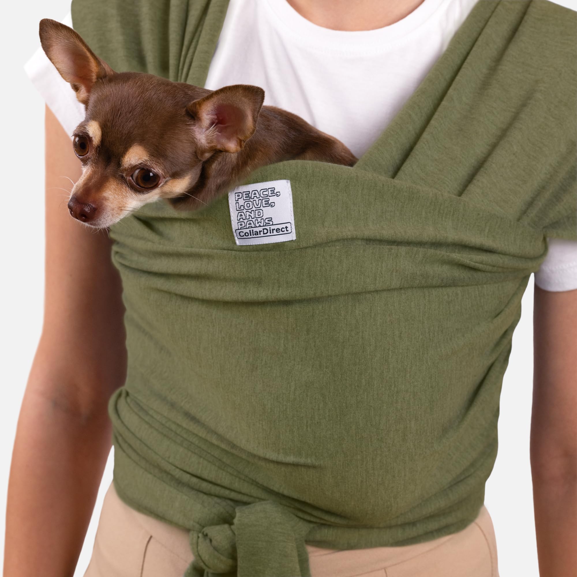 Amazon.com : Dog Sling Carrier for Small Dogs - Anti-Anxiety Cat Sling ...