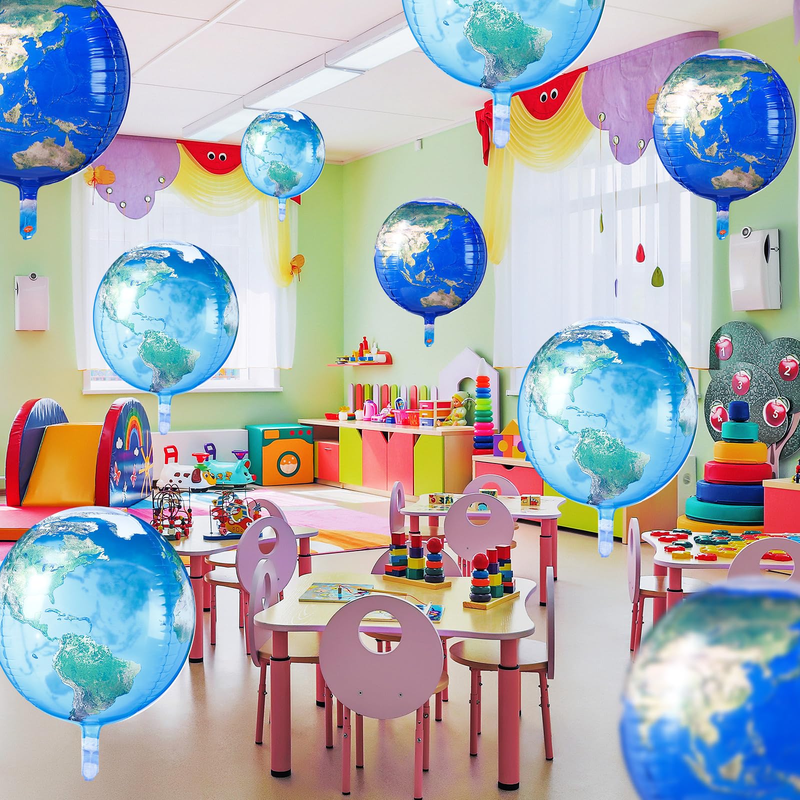 Snapklik.com : Poen 12 Pcs Space Balloons 22 Inch Large 4d Galaxy ...