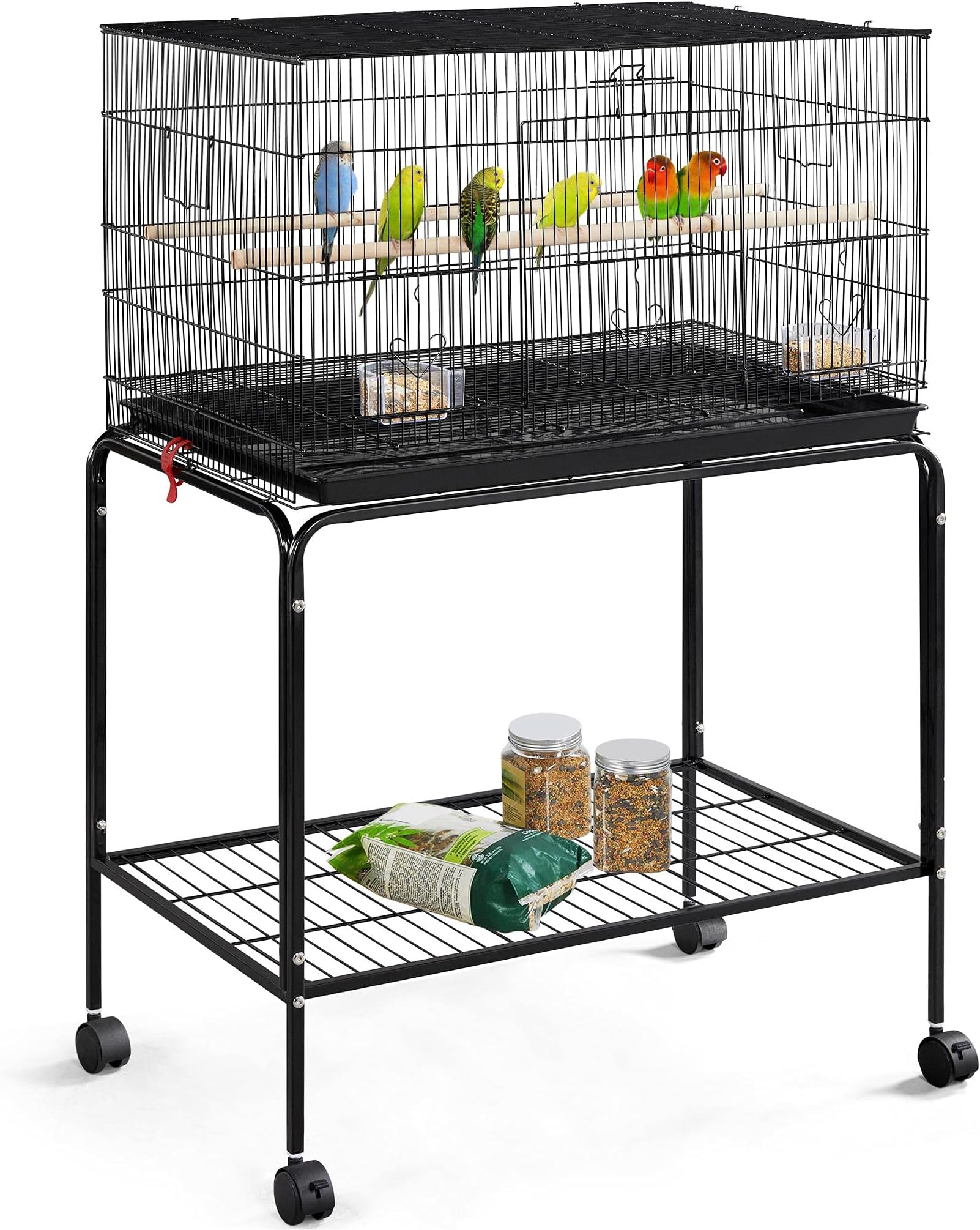 Liberta Lotus Large Bird Cage 92H x 46W x 36D cm : Amazon.co.uk: Pet ...