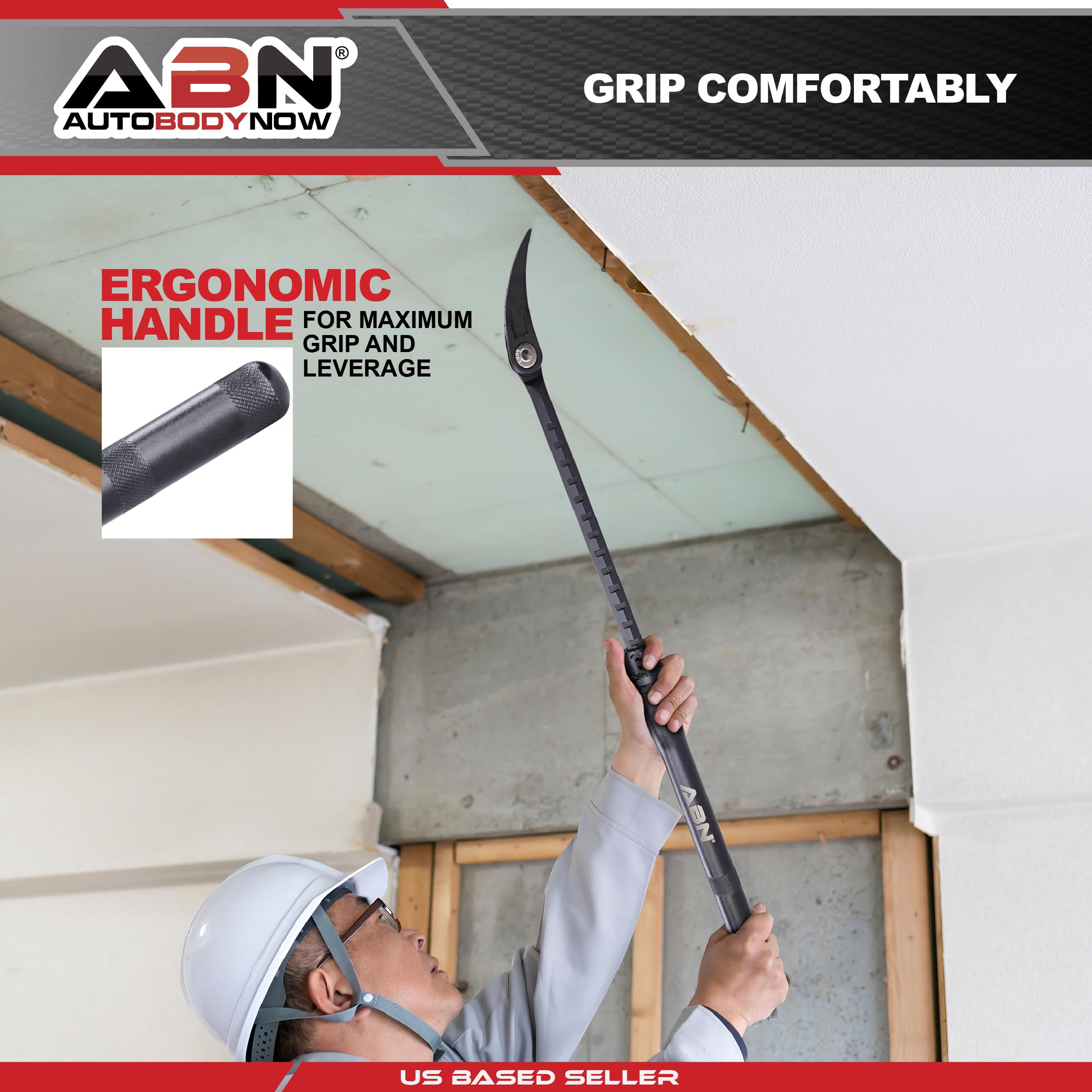 Snapklik.com : ABN Extendable Indexing Pry Bar 248” - Adjustable Angles ...