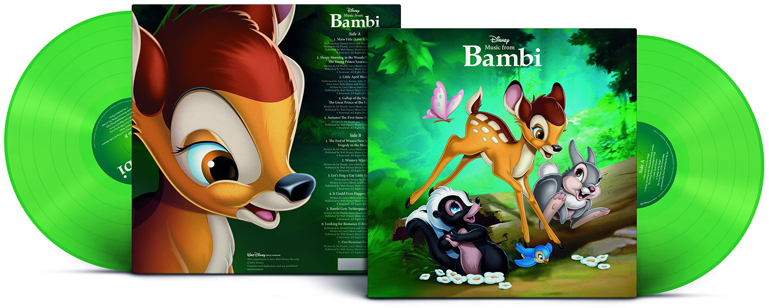 Music From Bambi: 80th Anniversary (Original Soundtrack) - Light Green ...