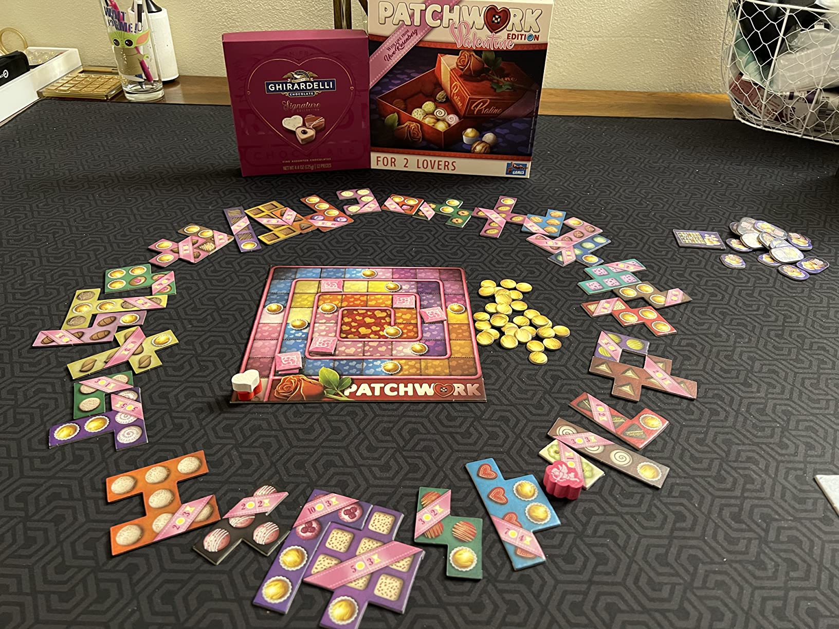 Amazon.com: Patchwork Board Game Valentine's Day Edition | Strategy ...