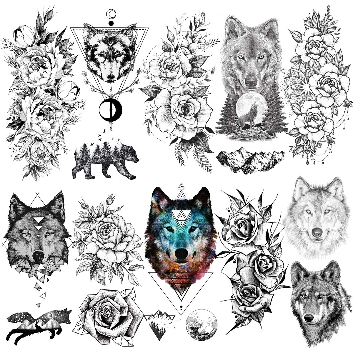 Geometric Wolf Body