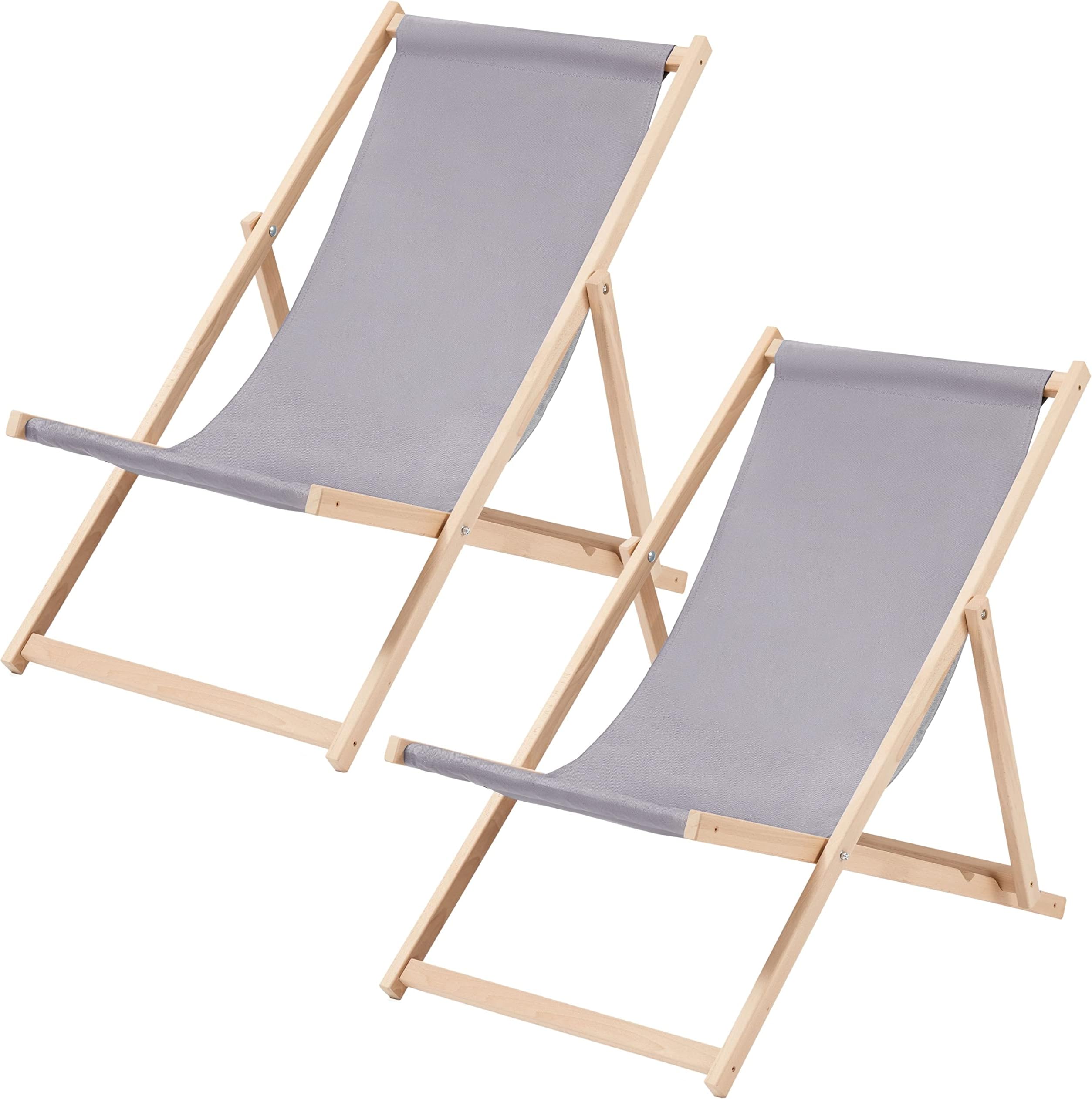 Crystals Folding Wood Deck Chair Wooden Beach Chair Seaside Sun Lounger Outdoor Garden Recliner ...