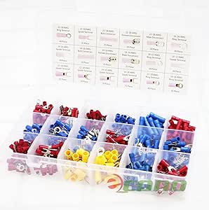 Amazon.com: 520pc Assorted Wire Connectors Terminals Kit - Electrical ...