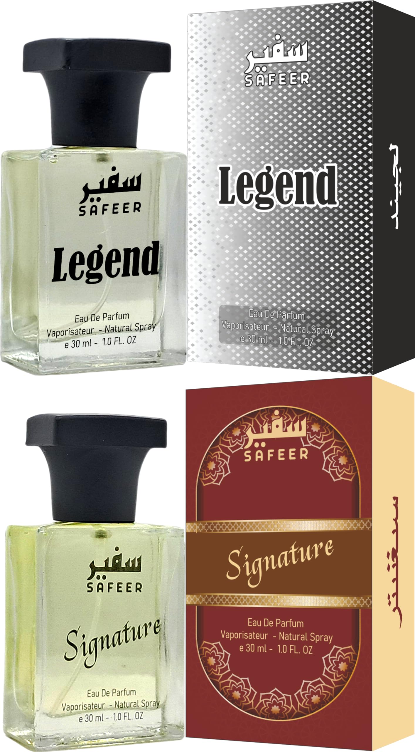 Buy Safeer Perfume Legend, Signature 30 ml Each Eau de Parfum Pack of 2 ...