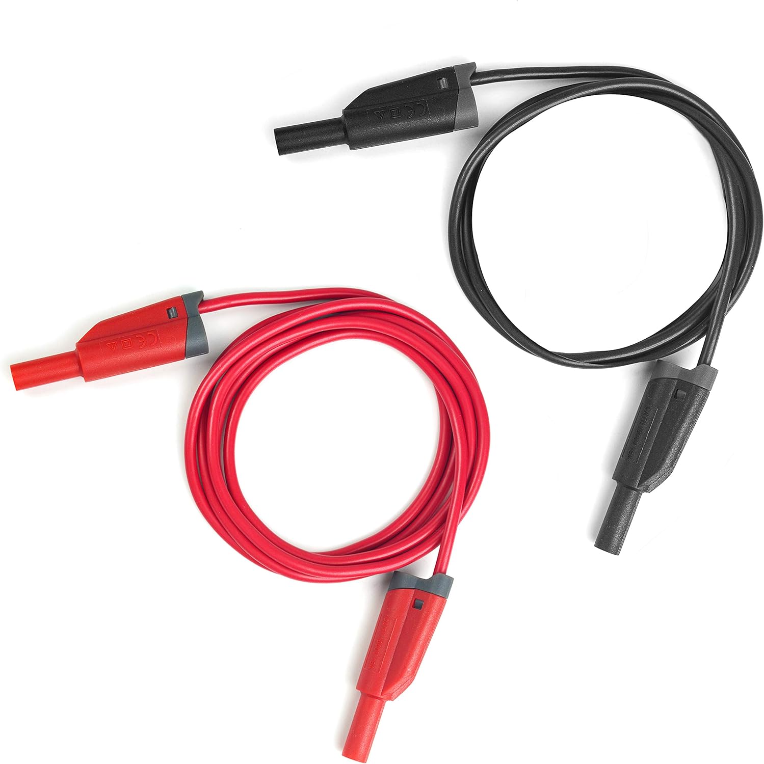 ZIBOO ZB-X13 Stackable Banana to Banana Plug Test Leads,Test Cable Wire ...