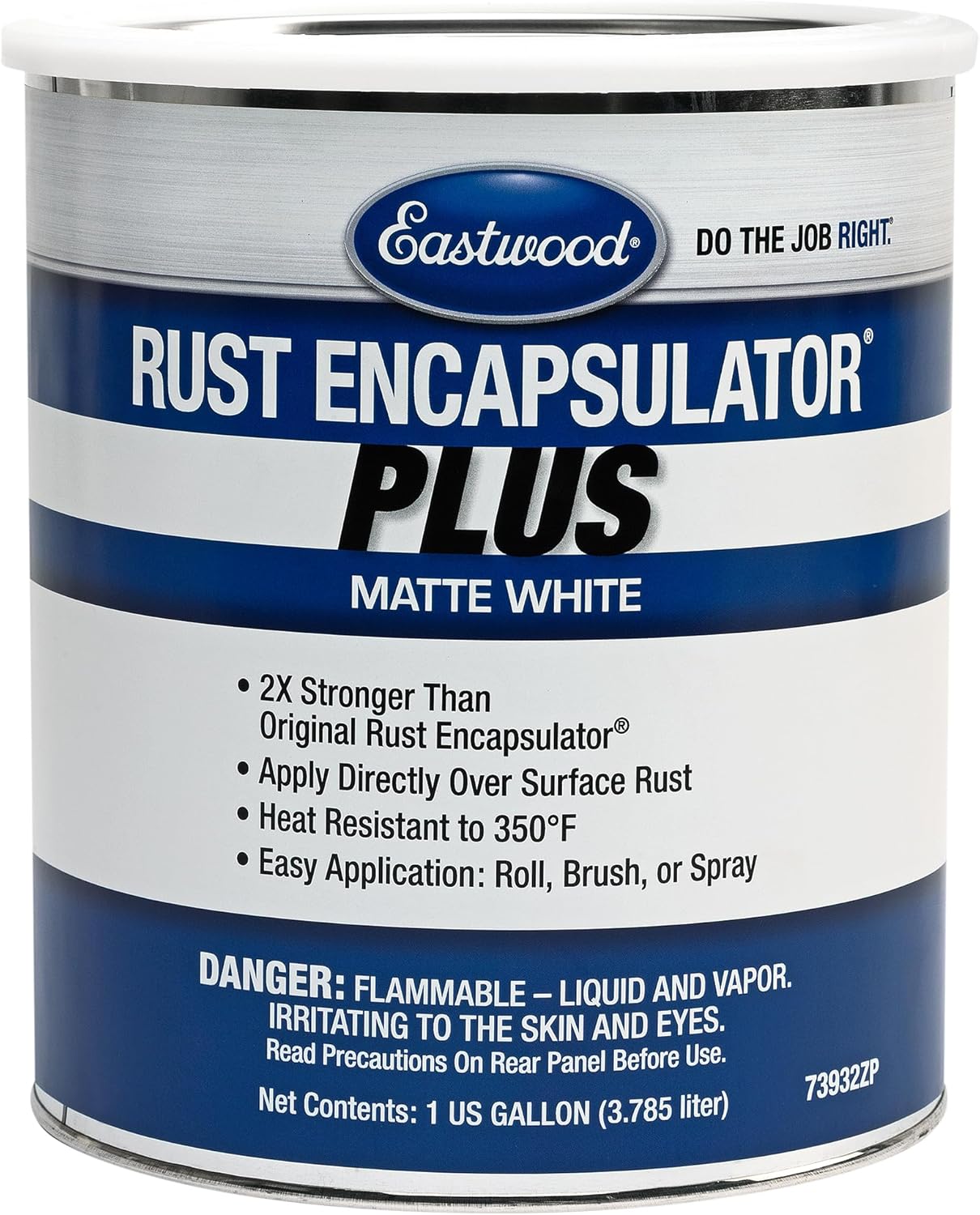 Amazon.com: Eastwood Matte White Rust Encapsulator Plus | Long Lasting ...