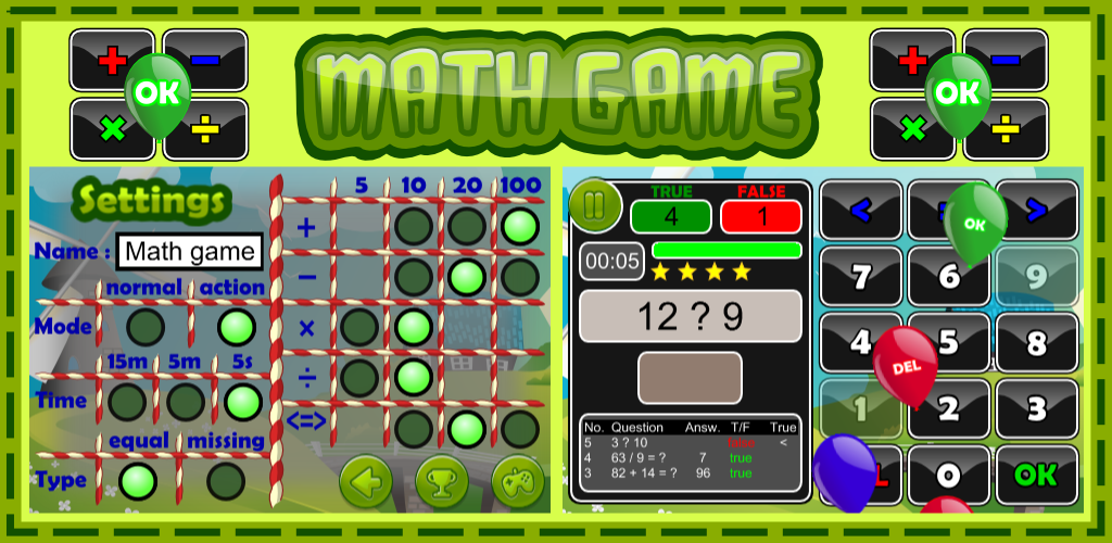 Math Game - App on Amazon Appstore