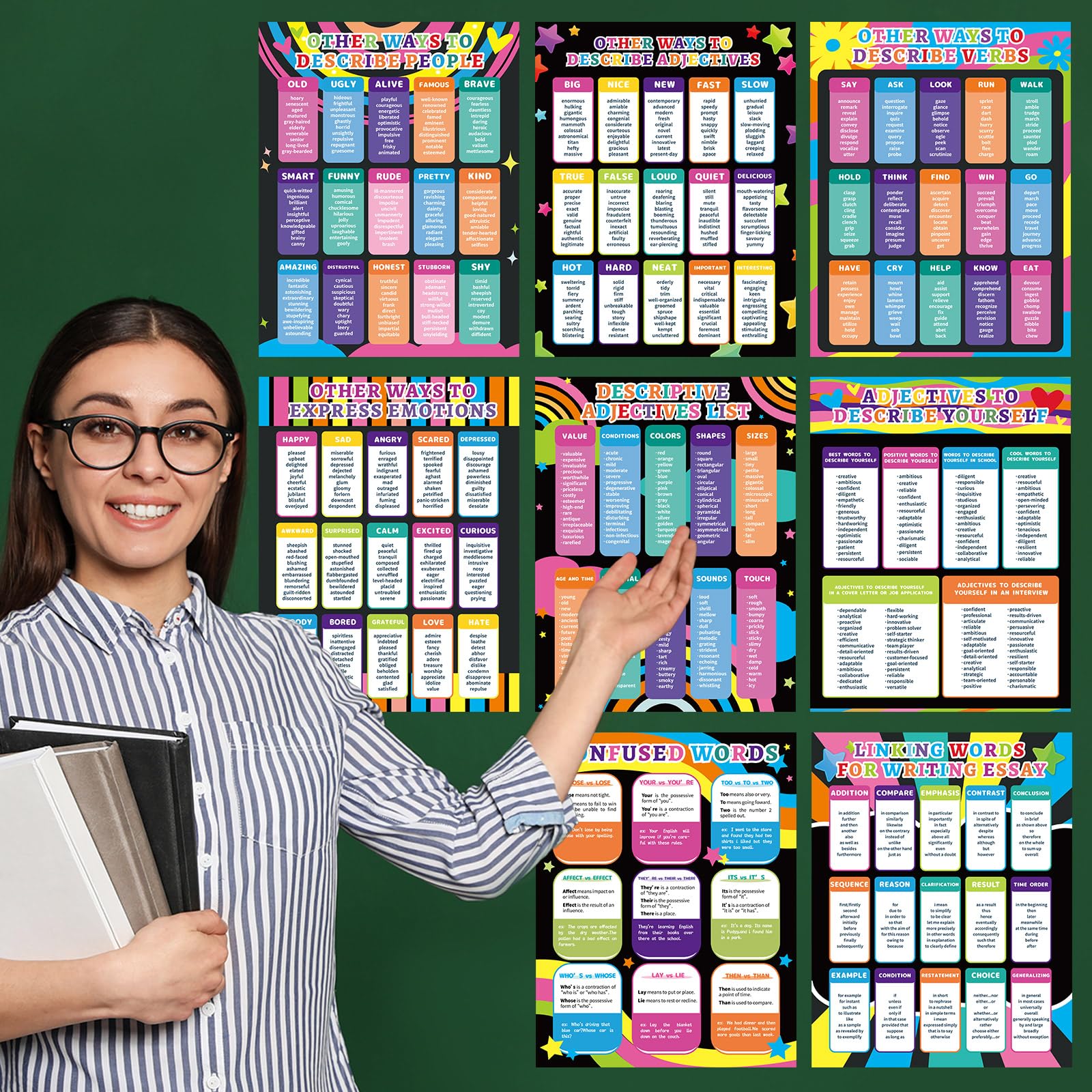Teacher Must Haves For Classroom Middle School 6 Colorful English ...