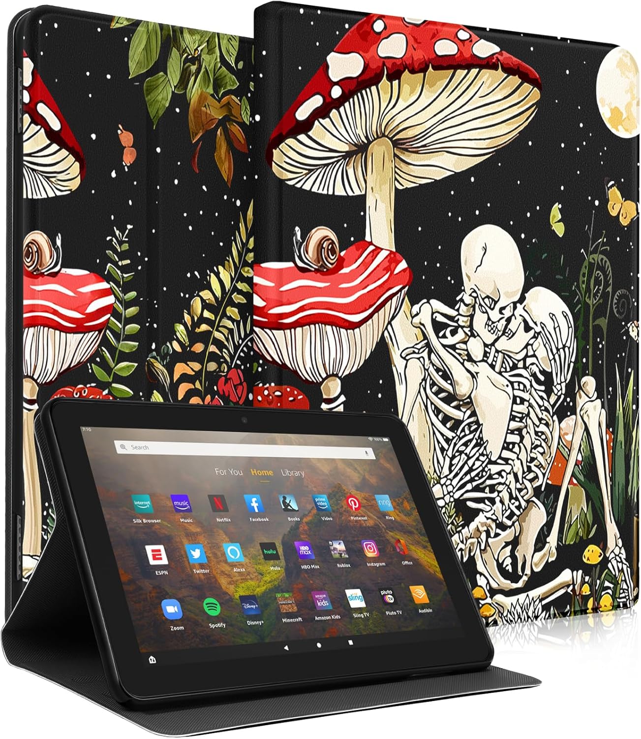Amazon.com: Wazzasoft for Amazon Kindle Fire HD 10/10 Plus Tablet Case ...