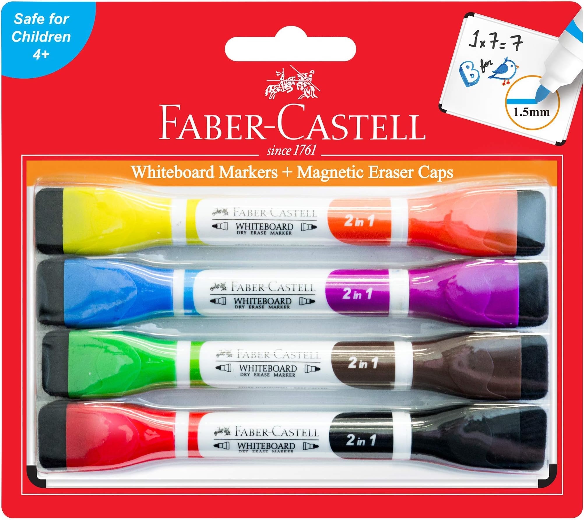 Shuttle Art Whiteboard Pens, 15 Colours Magnetic Whiteboard Markers ...