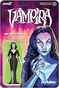 Amazon.com: Super7 Vampira Dark Goddess of Horror - 3.75" Vampira ...