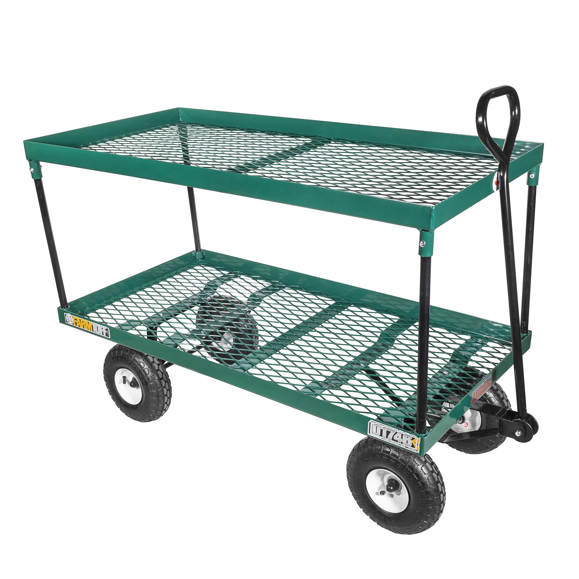 Tractor Supply Utility Wagon FARM TUFF Durable Plastic Double Deck