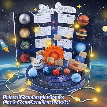 Solar System Diorama Examples Colie DIY