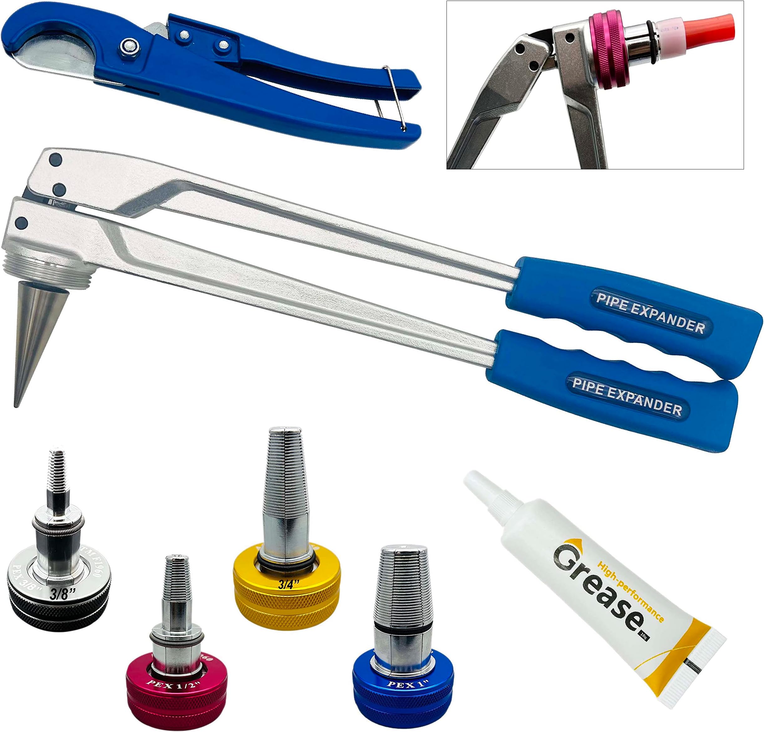 Amazon.com: GUOFIS Auto-spin PEX A Expansion Tool, Automatically ...