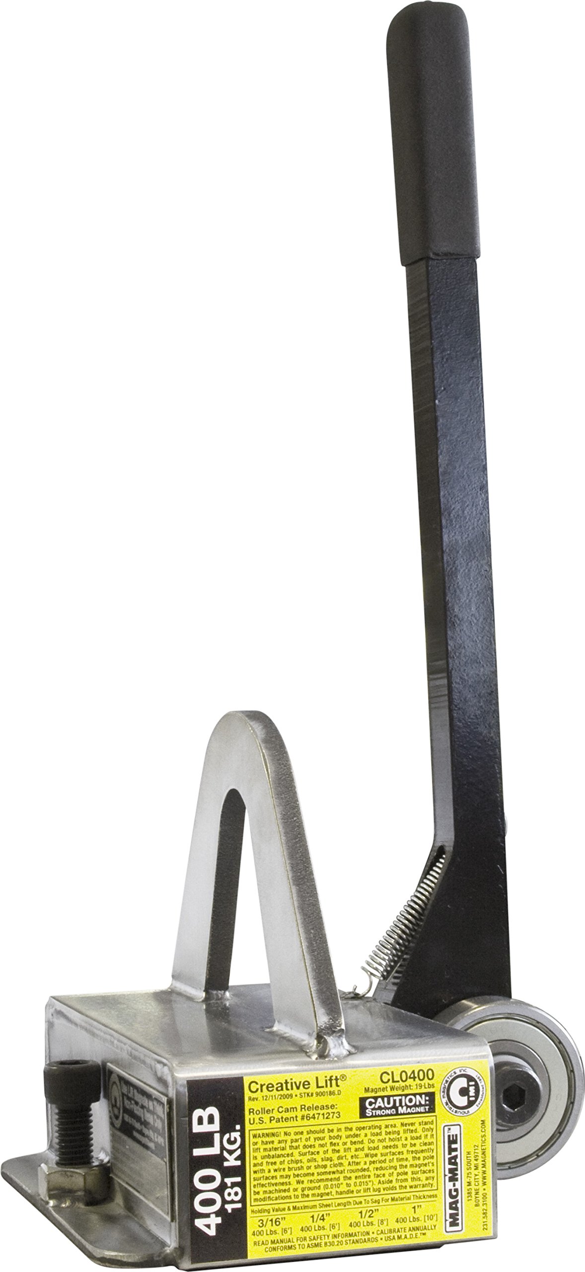 Amazon.com: MAG-MATE CL0400 Creative Lift Lift Magnet with 400 lb ...