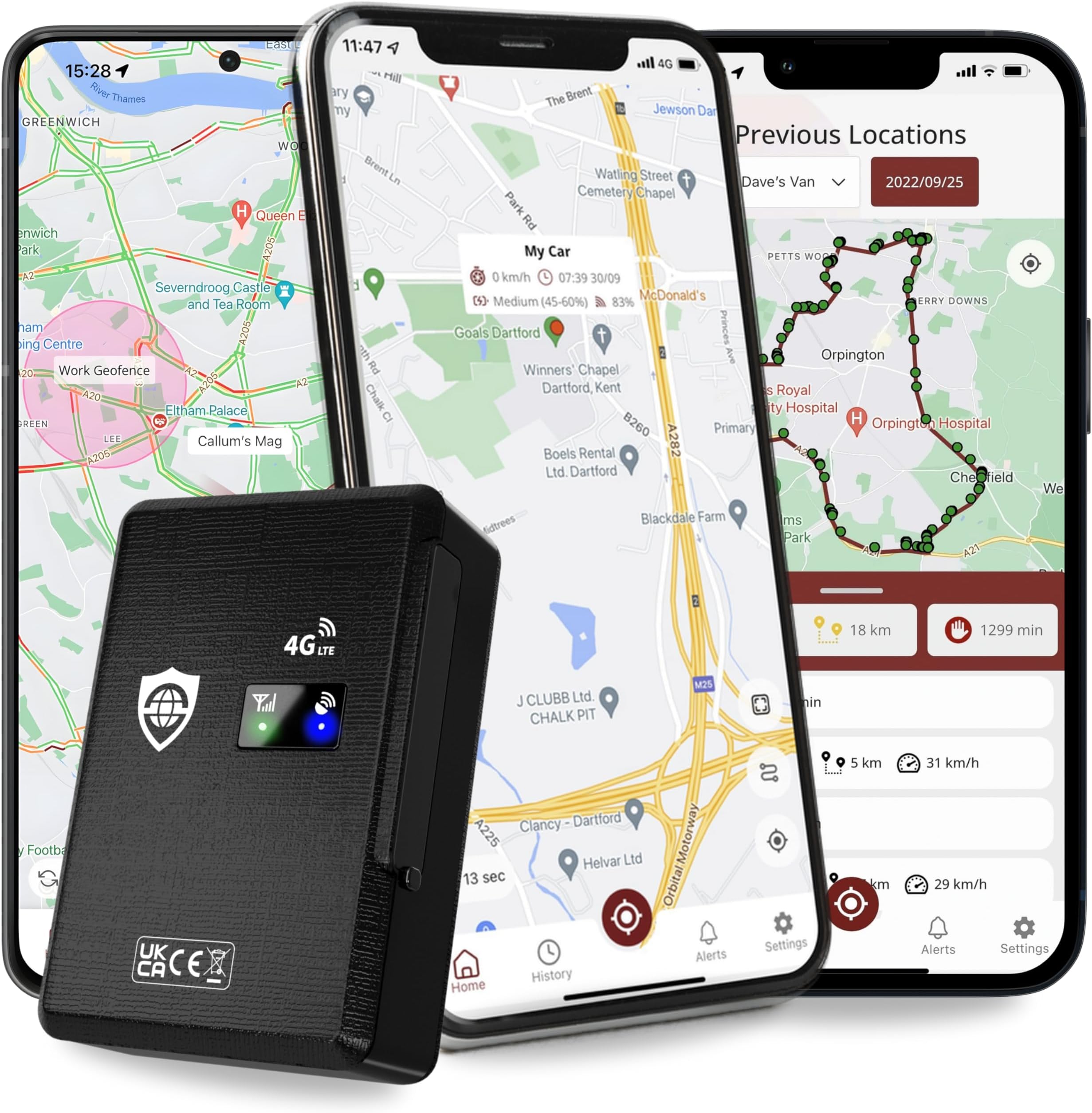Tracki GPS Tracker for Vehicles, Car, Kids, Assets. Subscription Needed ...