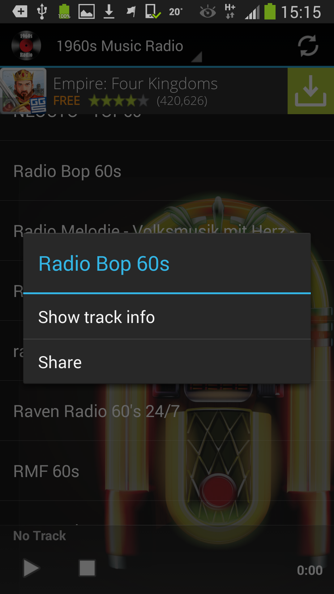 60s Radio - Music from the Sixties - App on the Amazon Appstore