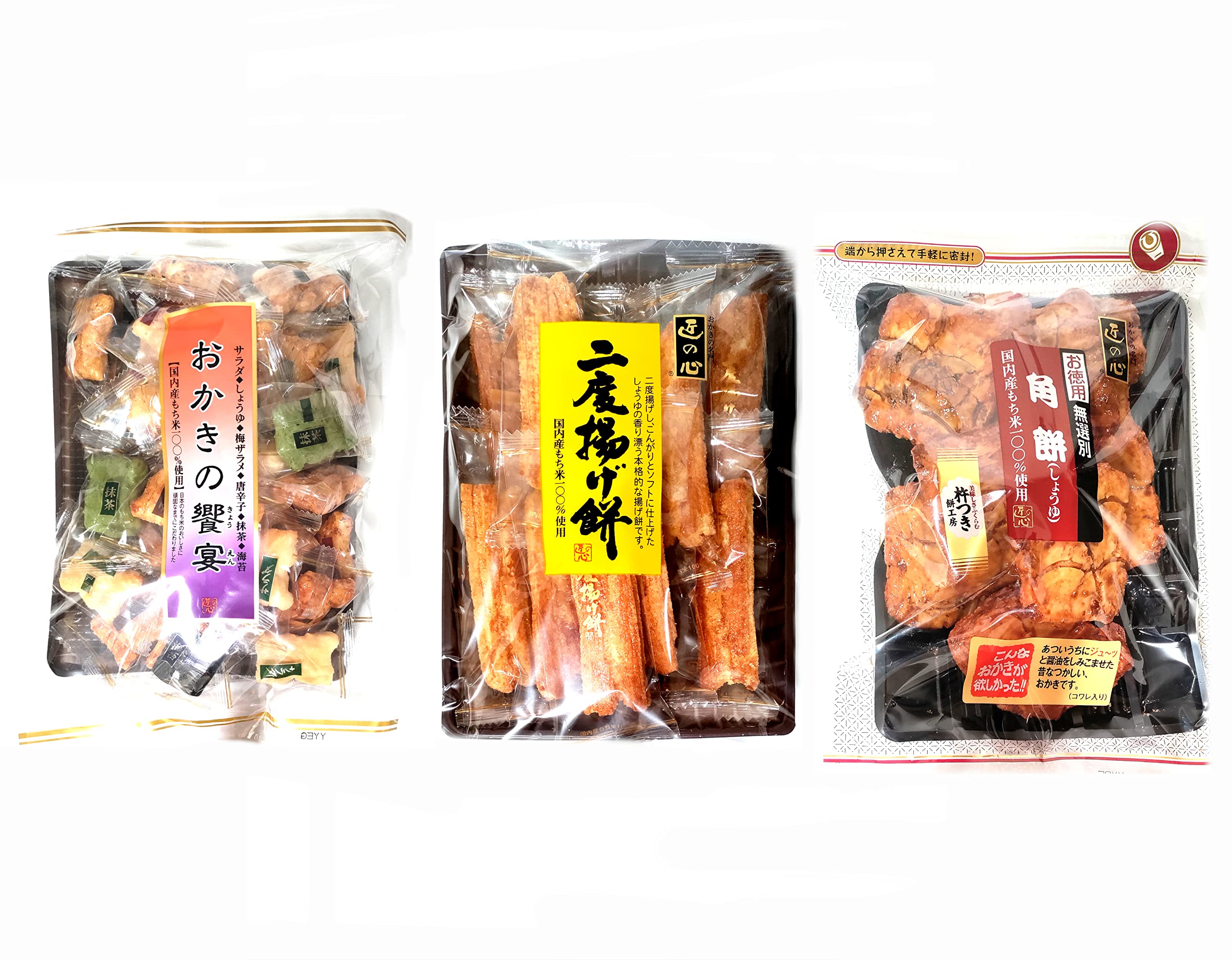 Buy Premium Japanese Rice Crackers Senbei | Okakino Kyoen, Nido Age ...