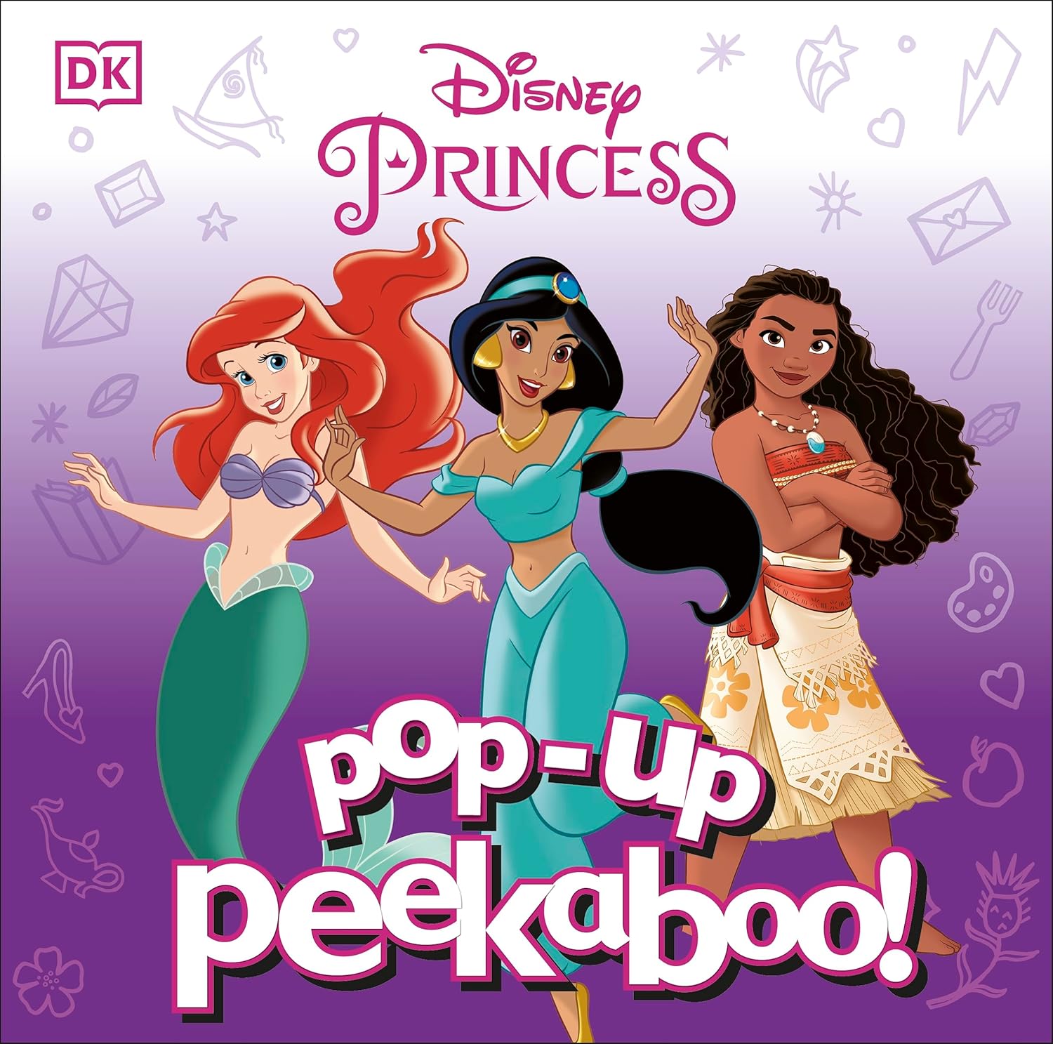 Pop-Up Peekaboo! Disney Princess: D.K. Publishing: 9780241662274 ...