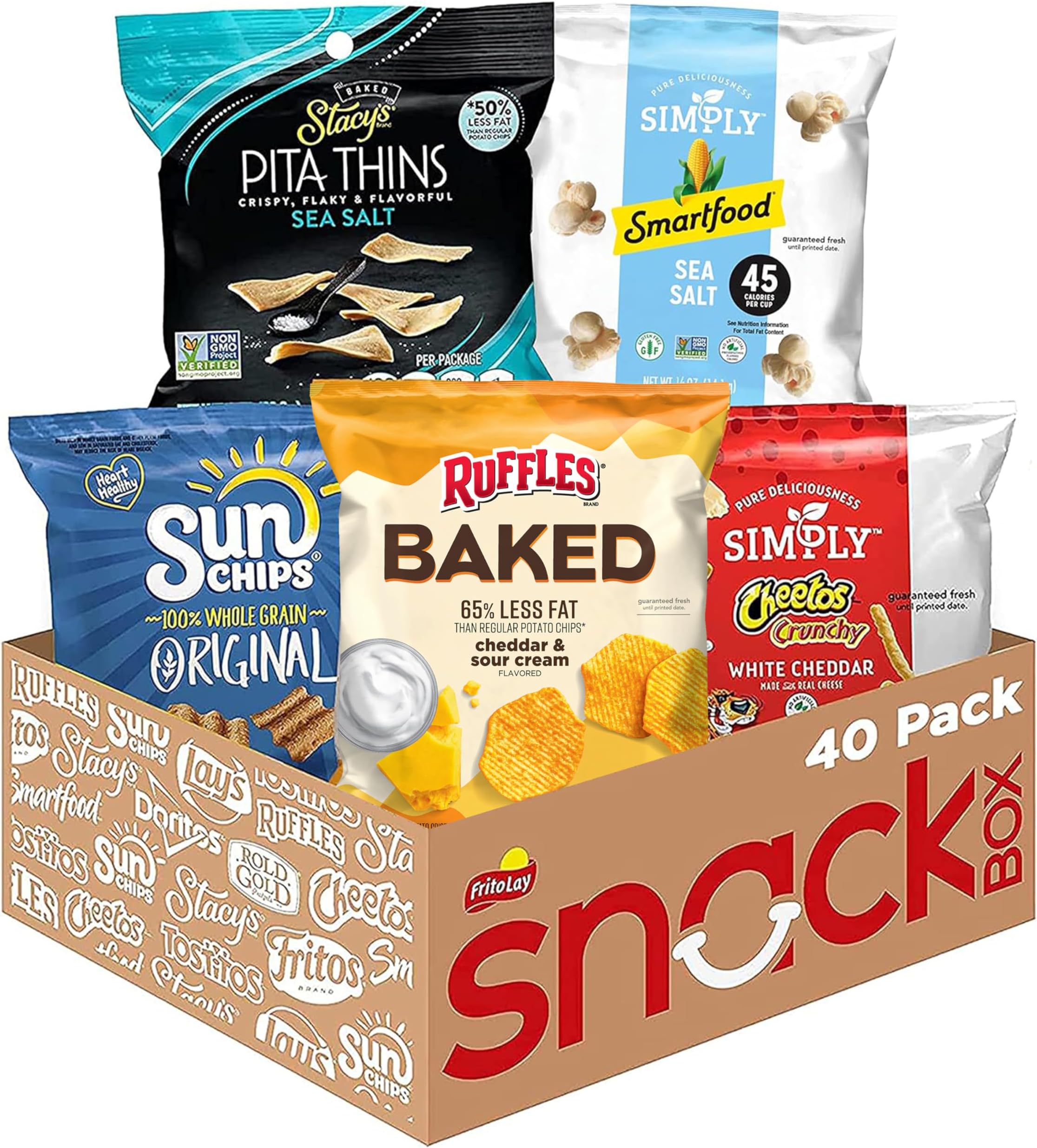 Amazon.com: SunChips Original Multigrain Snacks, 1 Ounce (Pack of 104)