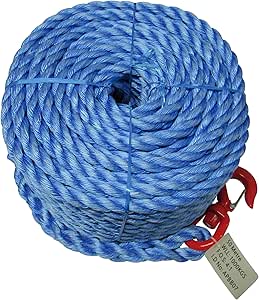 Scaffolding Gin Wheel Rope with Swivel Hook 10M - 50M (18MM ...