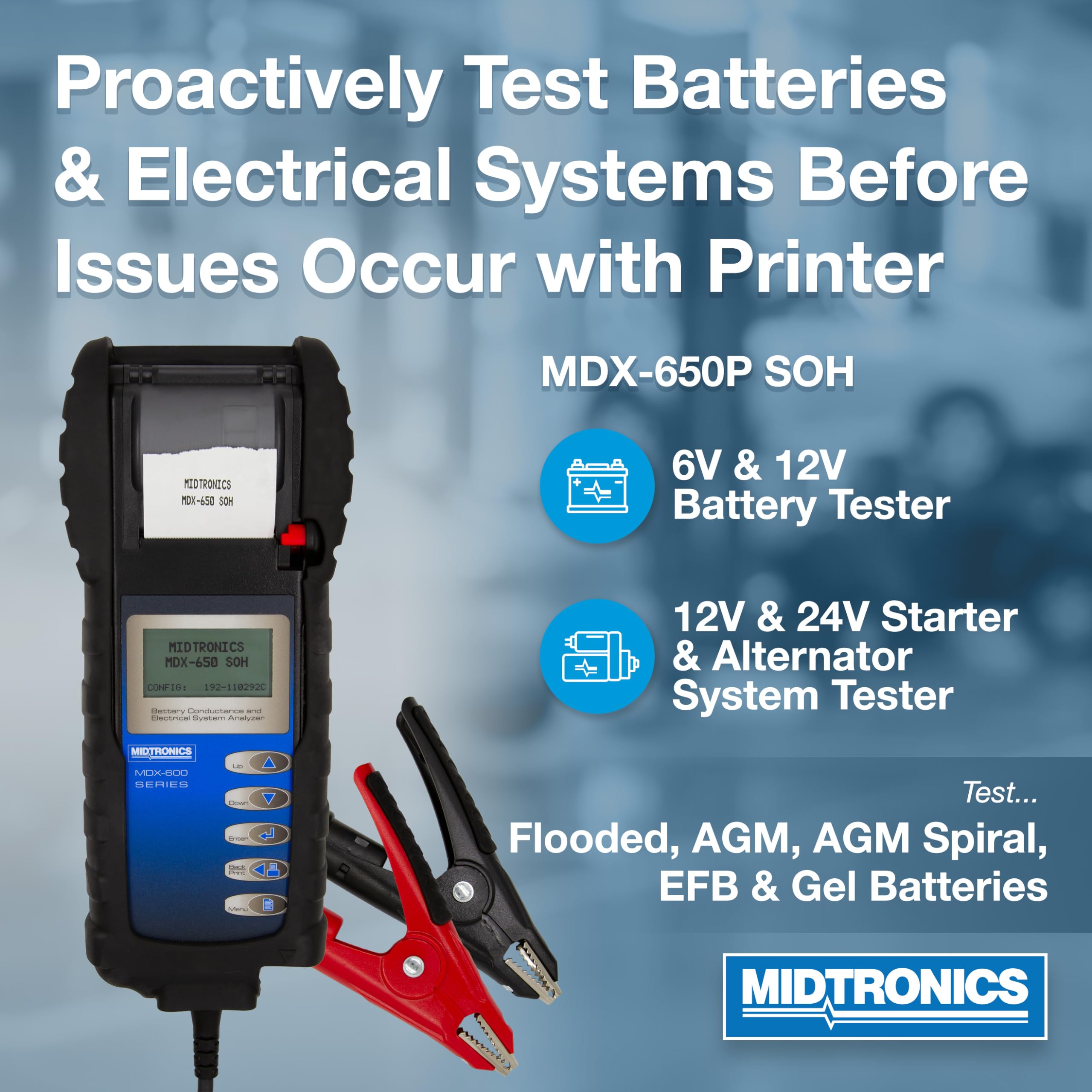 Midtronics Battery Tester For Toyota Lexus