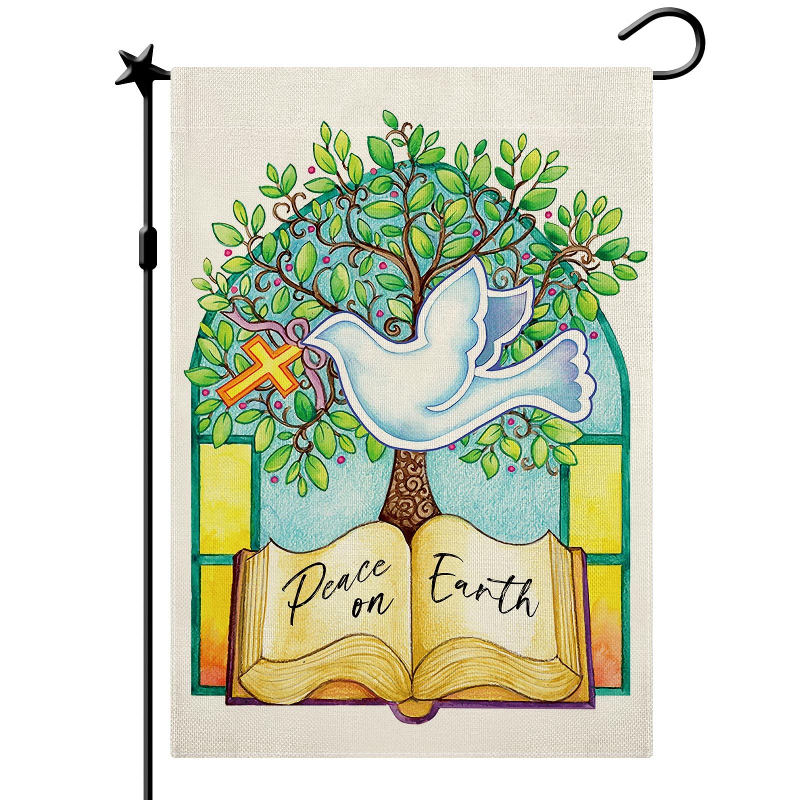 Peace Flag With Dove