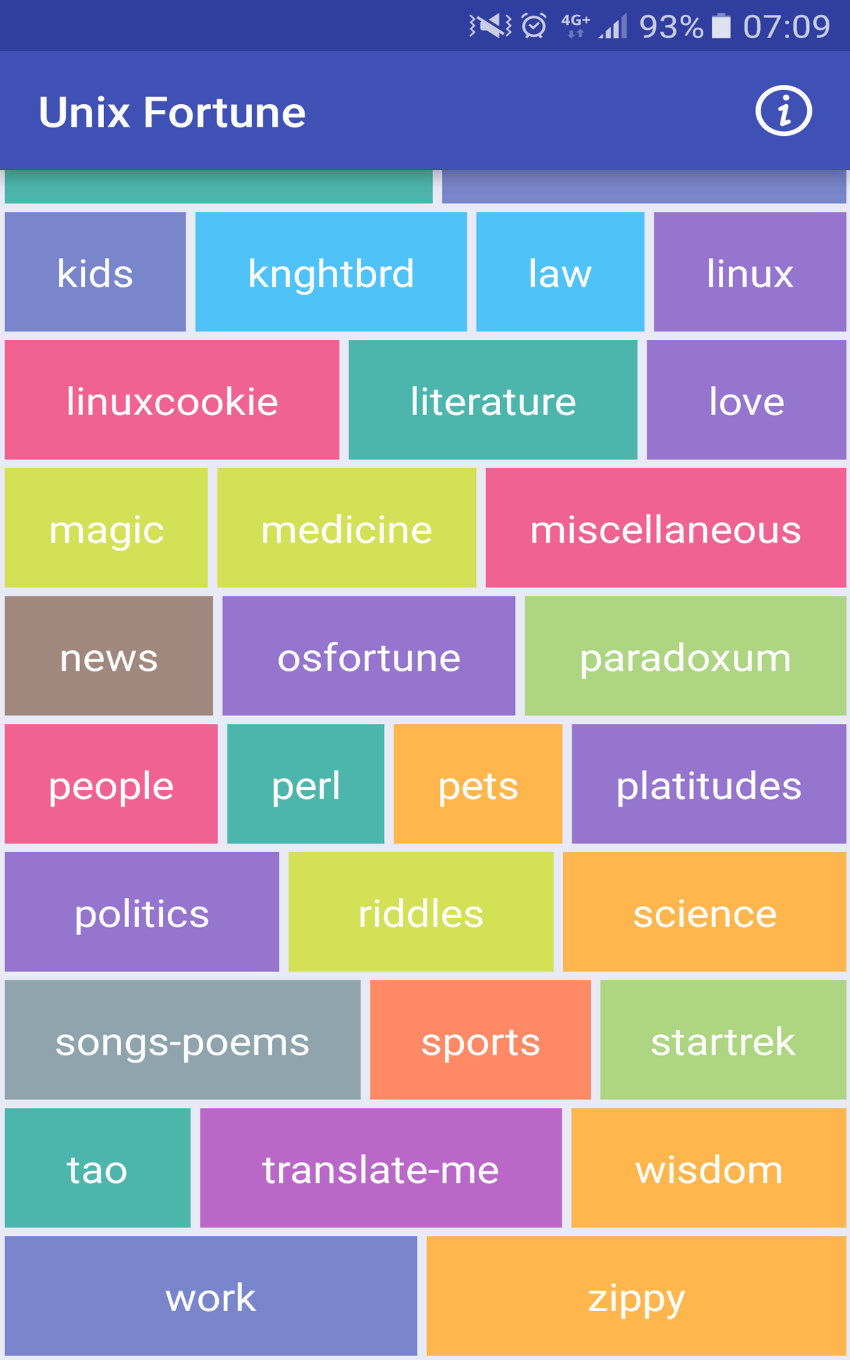 Unix Fortune - App on Amazon Appstore