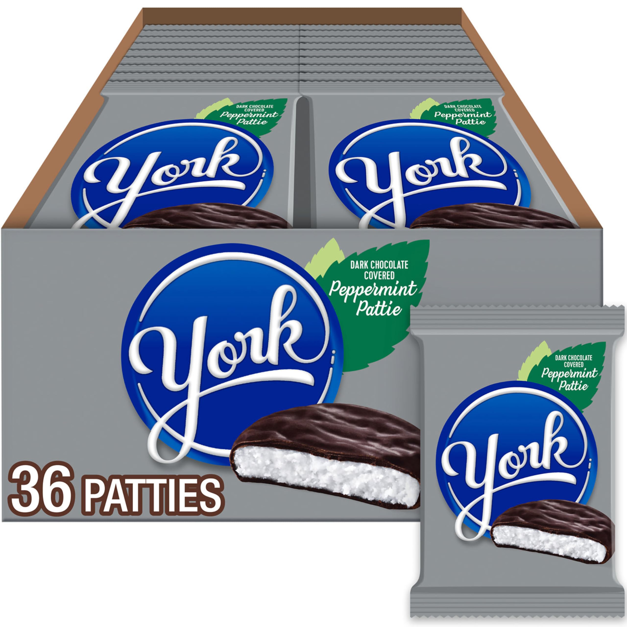 York Peppermint Patty Sizes York Peppermint Patties 36ct