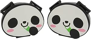 Amazon.com: Adorable Panda Pill Case Box Organizer White Black (Set of ...