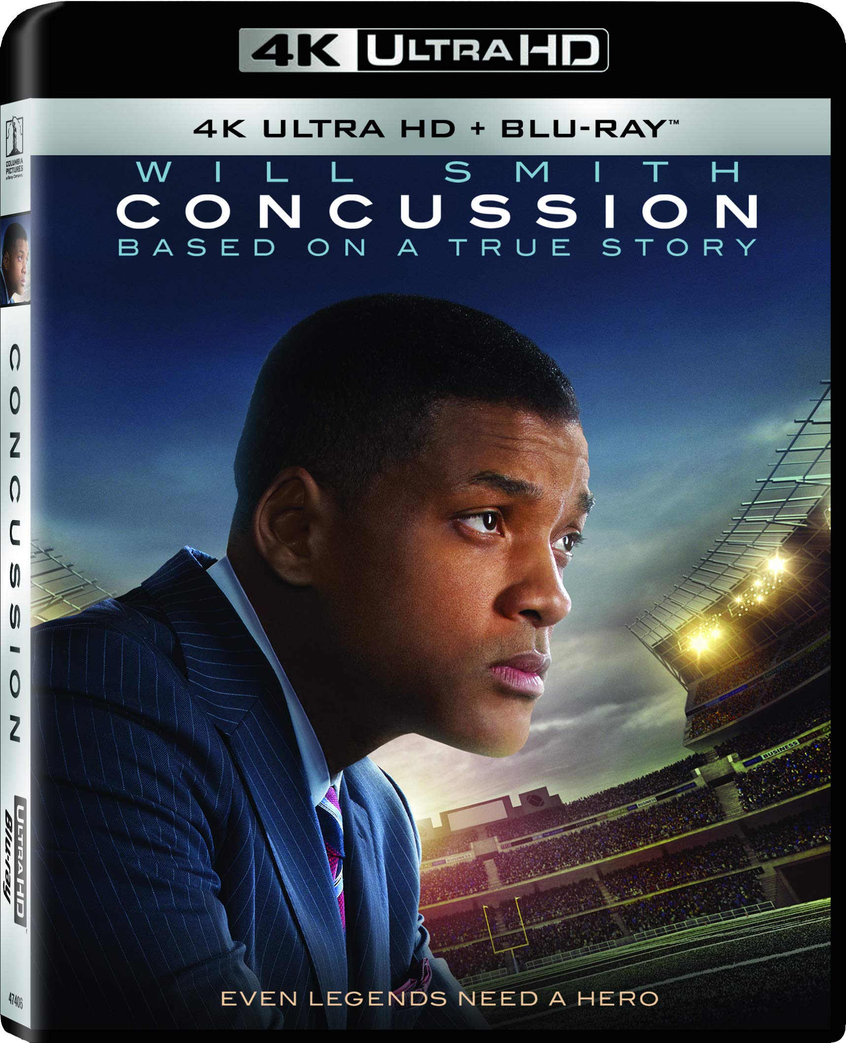 Amazon.com: Concussion [Blu-ray] [4K UHD] : Will Smith, Alec Baldwin ...